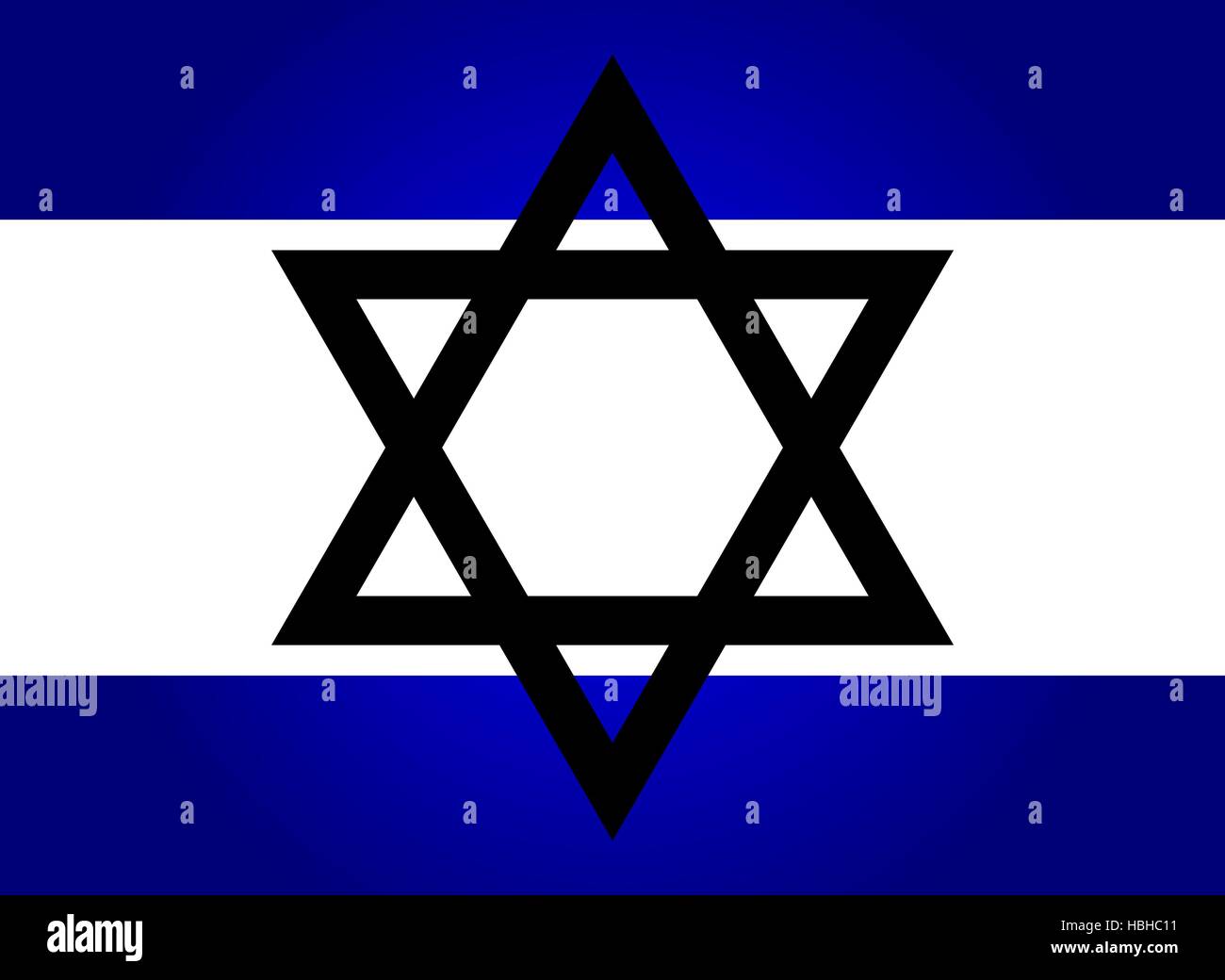 Flag of Israel. Vector. Accurate dimensions, element proportions and ...