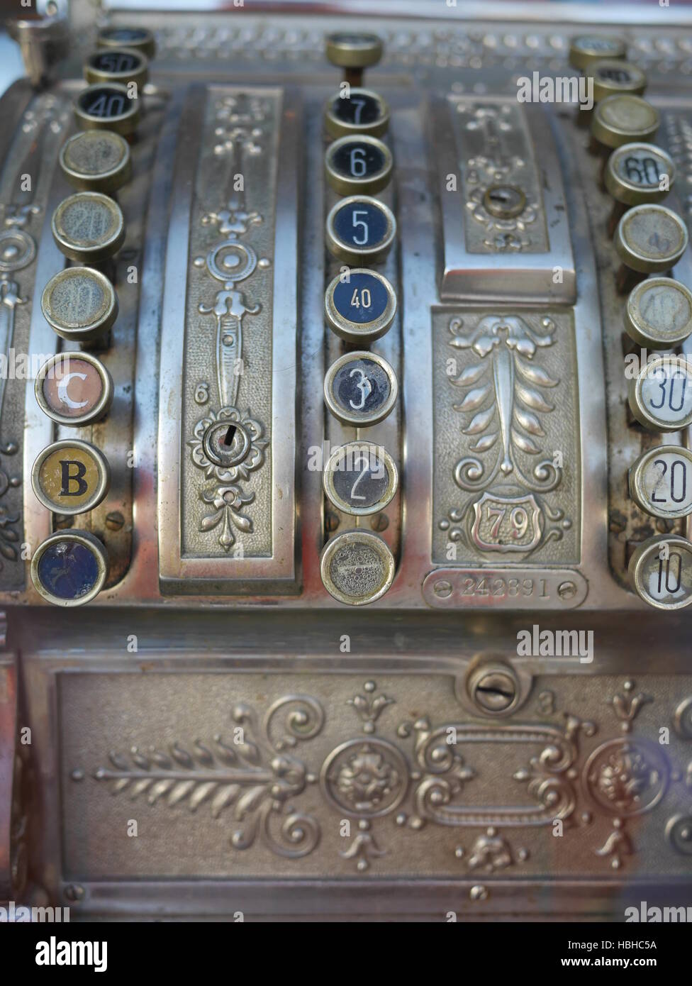 old cash register Stock Photo - Alamy