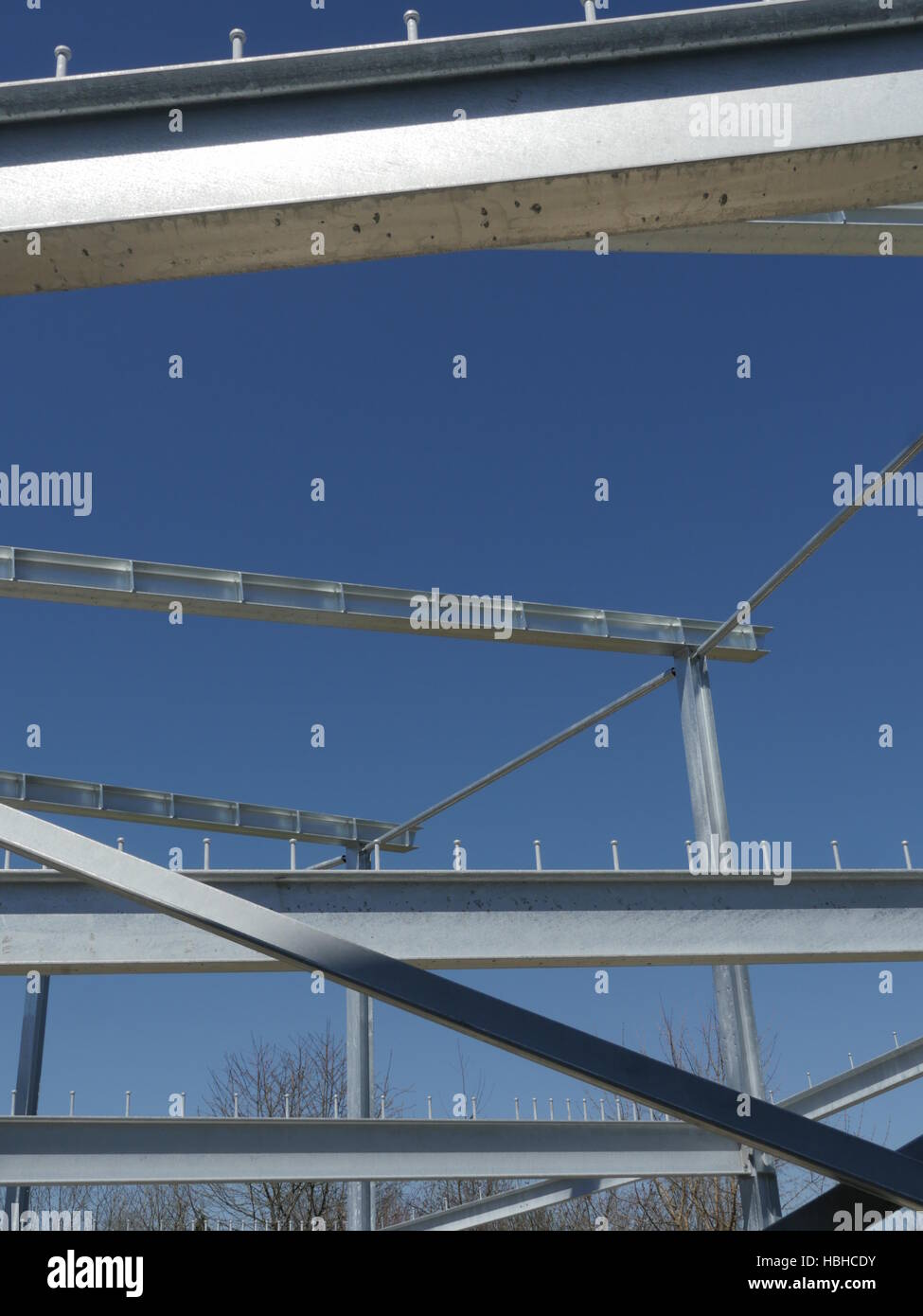 The steel structure Stock Photo - Alamy