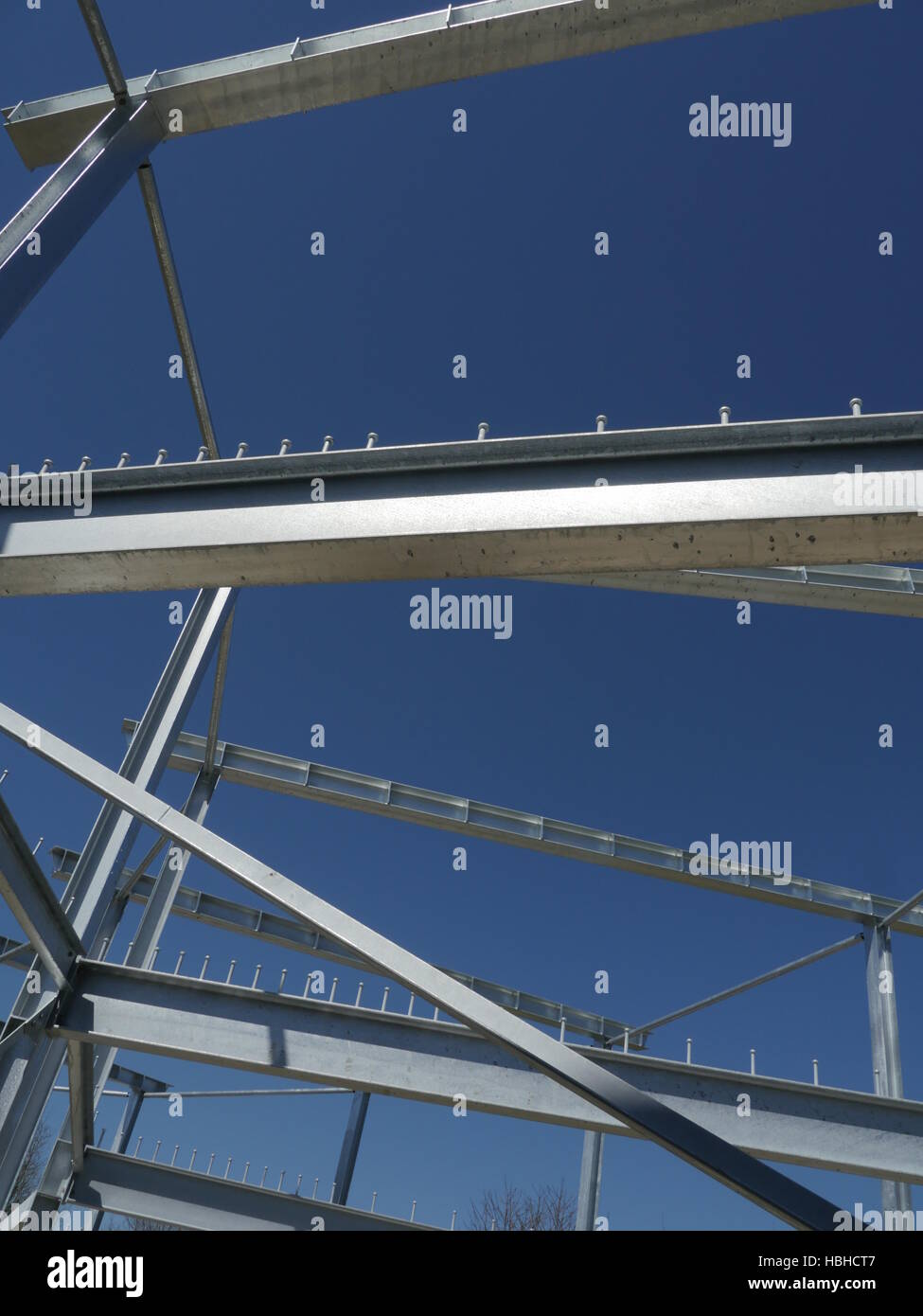 The steel structure Stock Photo - Alamy