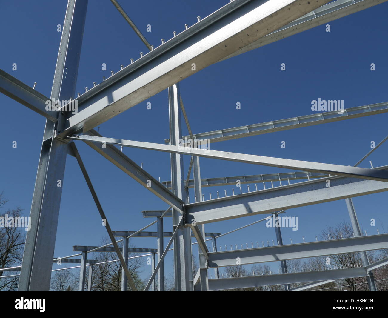 The steel structure Stock Photo - Alamy