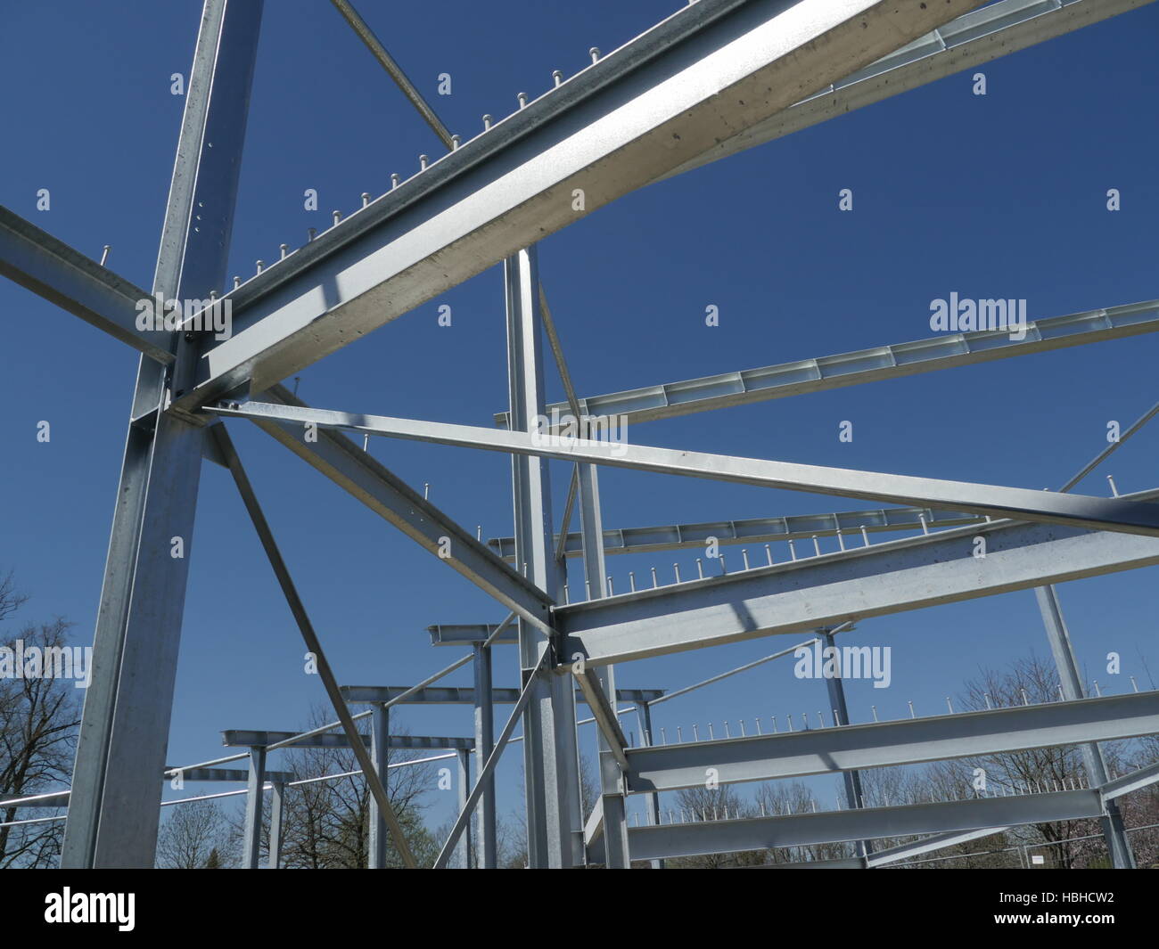 The steel structure Stock Photo - Alamy