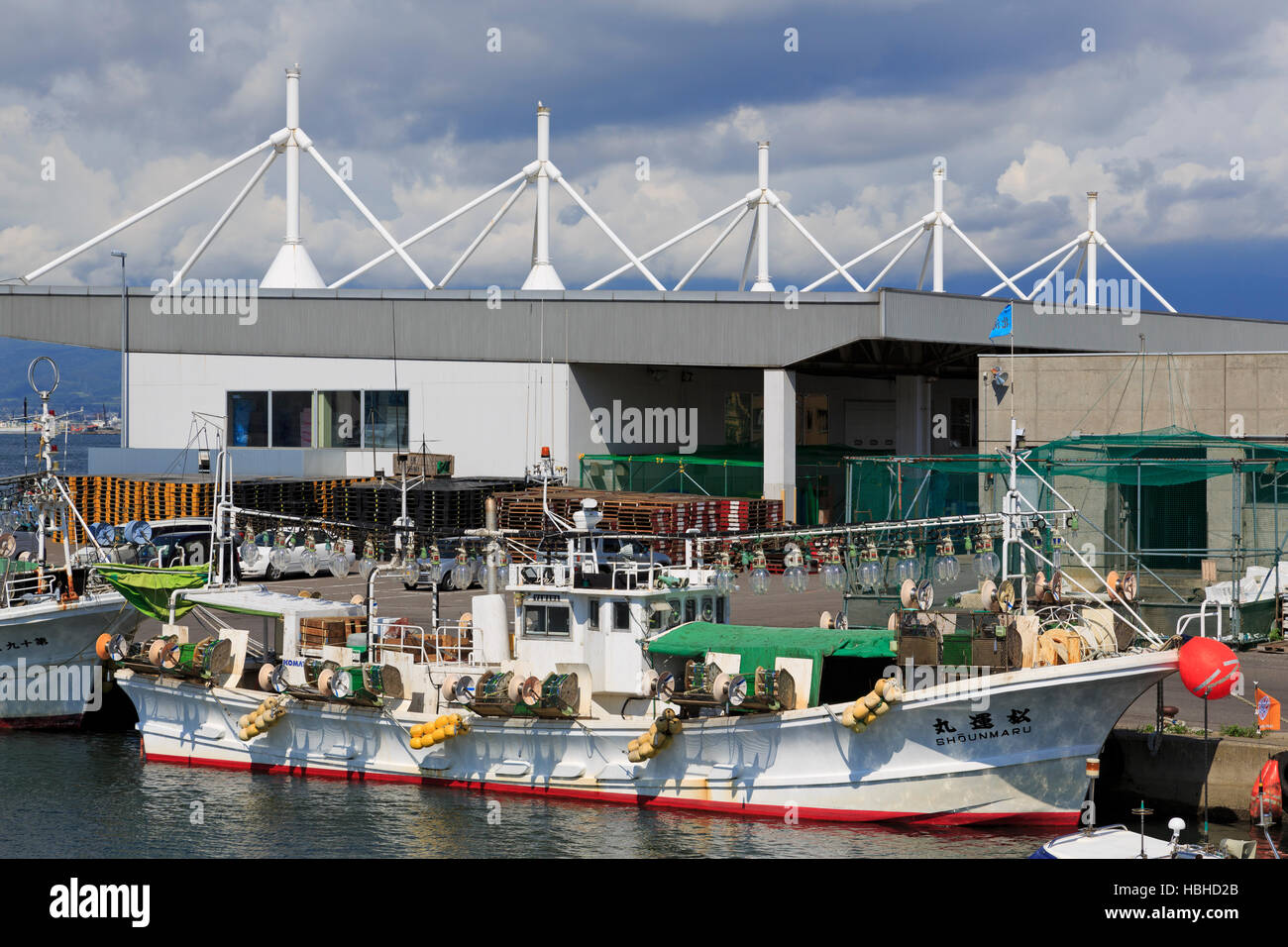 Japan fishing boat hi-res stock photography and images - Alamy