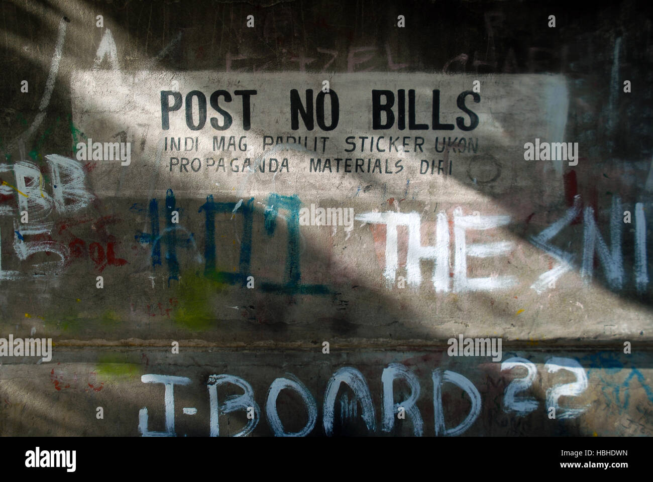 Painted Sign, Ilo Ilo, Philippines Stock Photo - Alamy