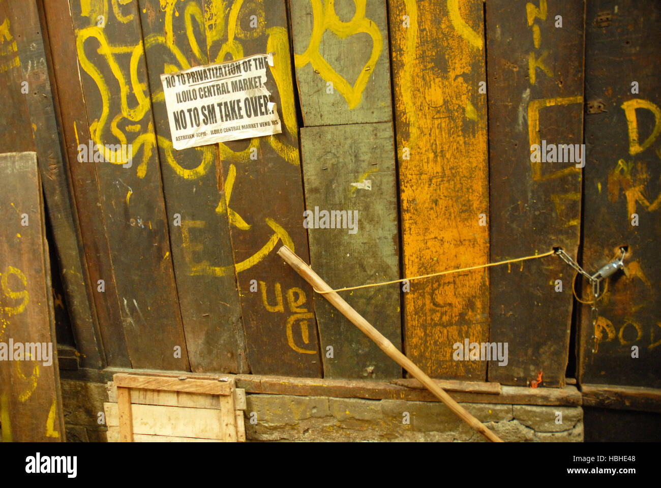Painted Sign, Ilo Ilo, Philippines Stock Photo - Alamy