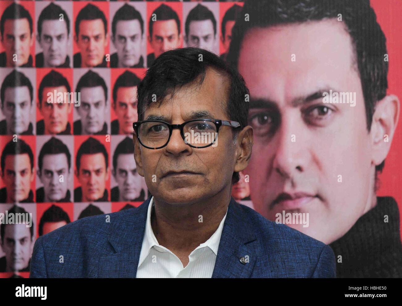 Photographer Pradeeep Chandra during the launch of his book Aamir Khan ...