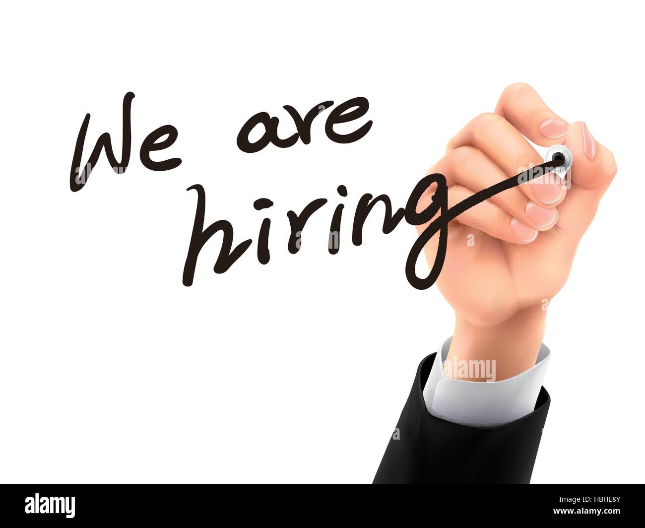 Application job board Stock Vector Images - Alamy