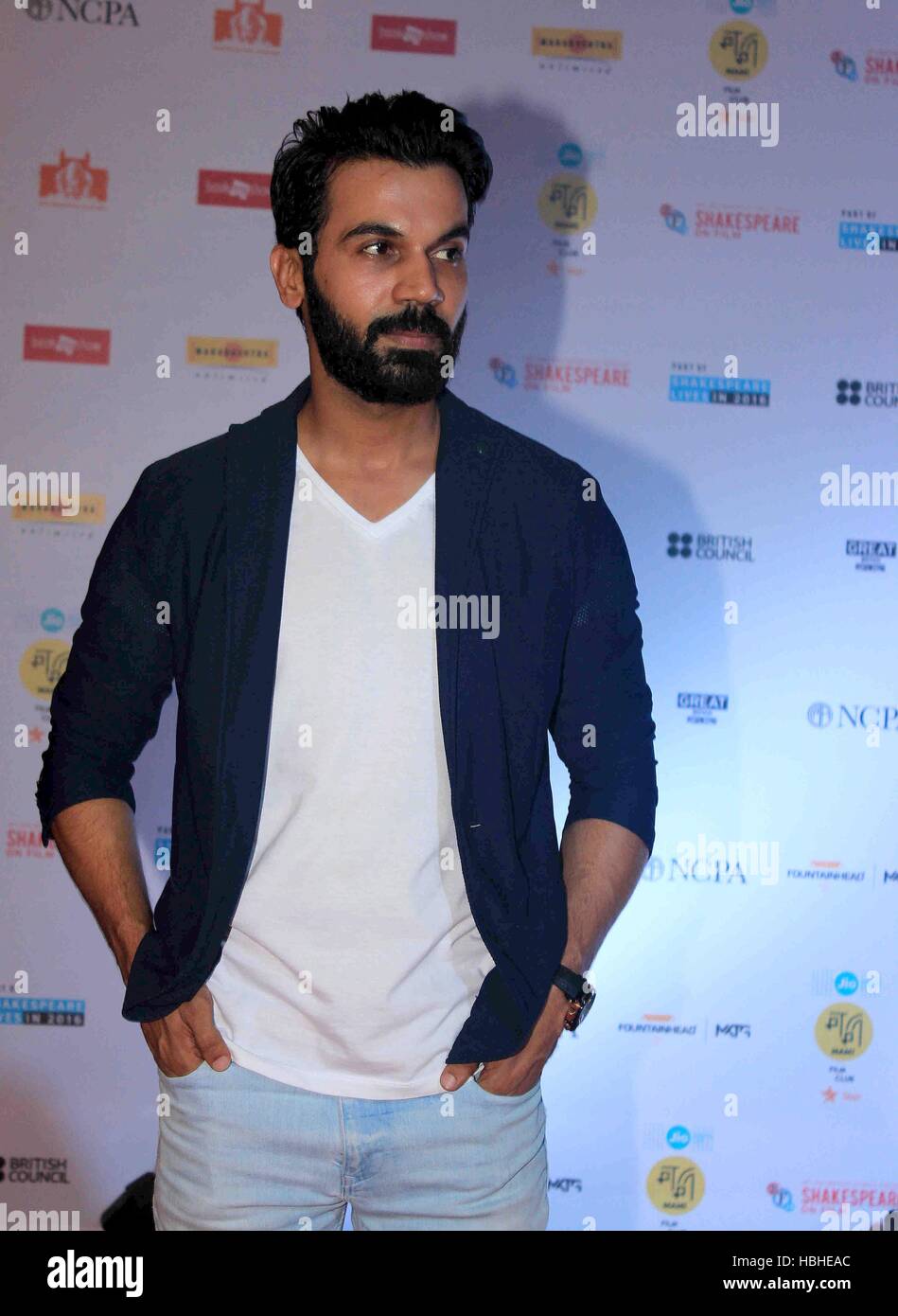 Bollywood actor Raj Kumar Yadav during actor Aamir Khan conversation ...