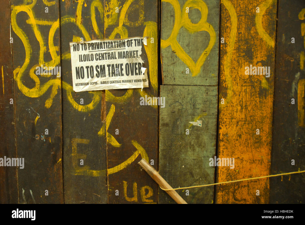 Painted Sign, Ilo Ilo, Philippines Stock Photo - Alamy