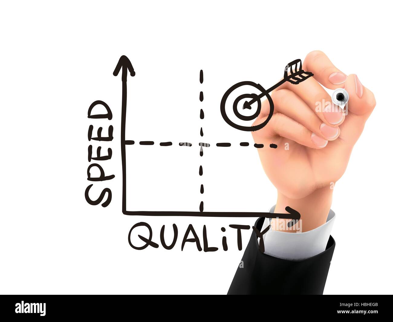 Productivity and quality Stock Vector Images - Alamy