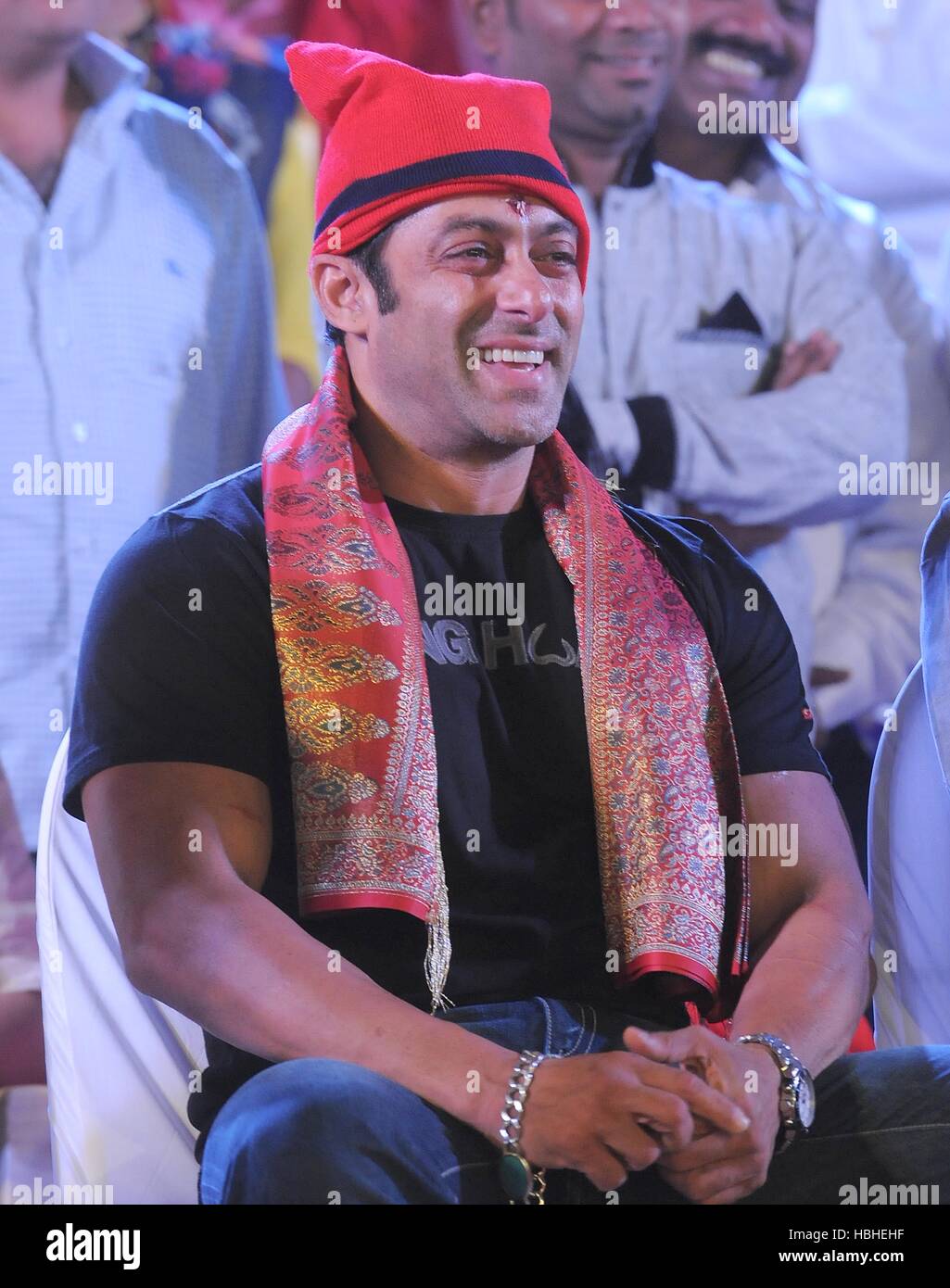 Bollywood actor Salman Khan during the Koli Mahotsav organised by ...