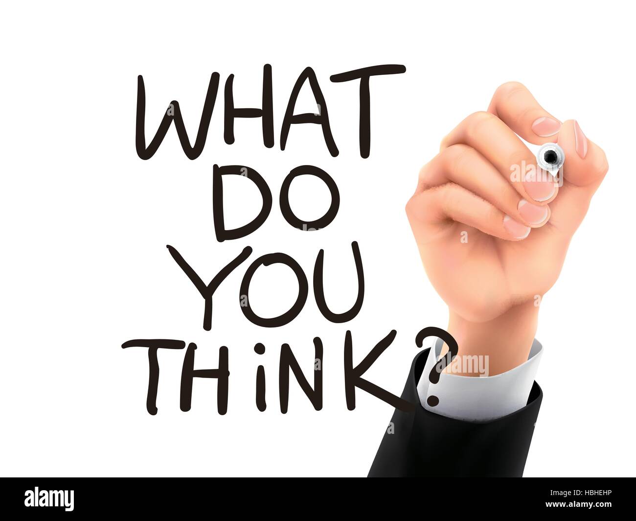 What do you think words written by hand on a transparent board Stock ...