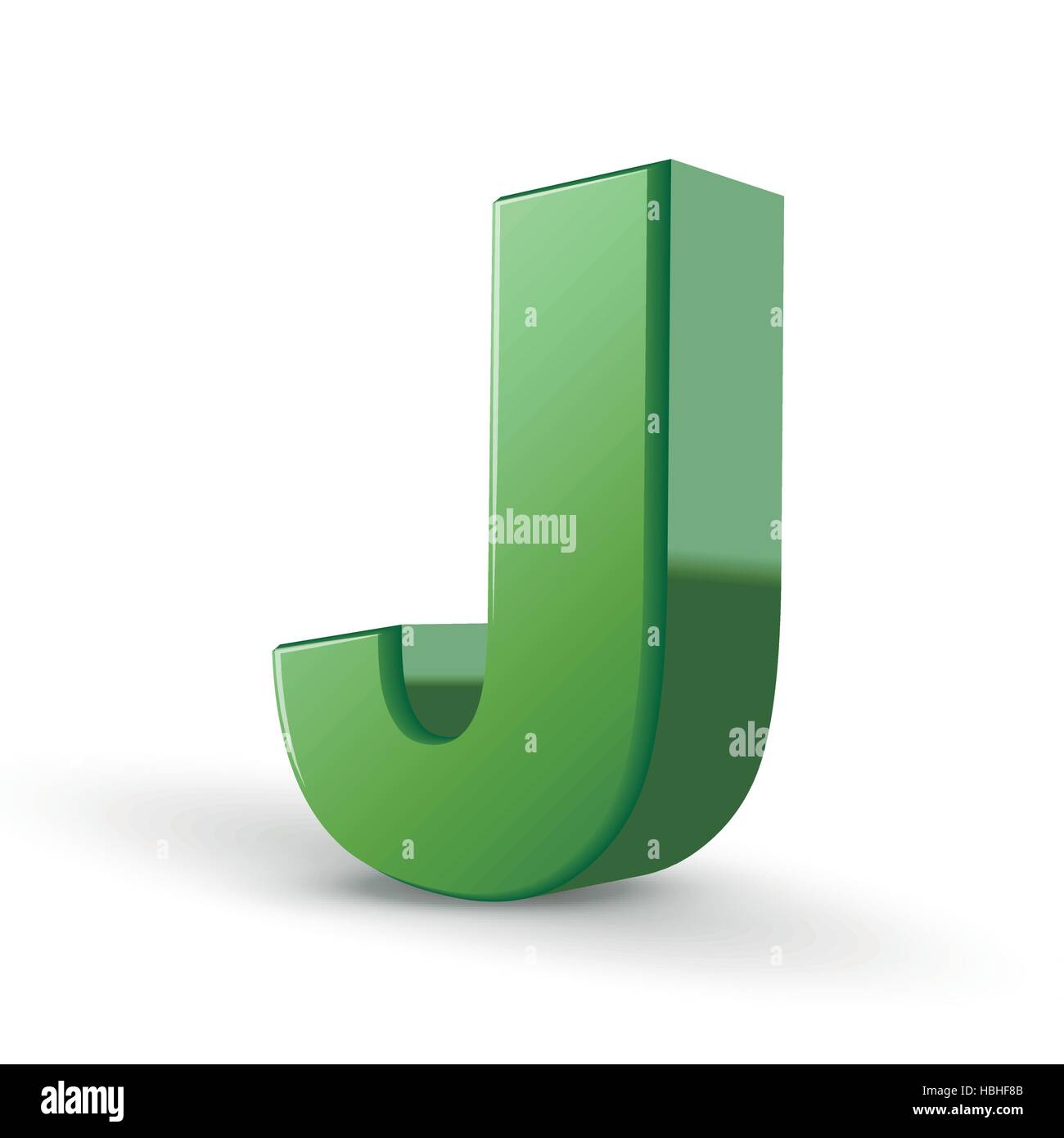 Green letter j hi-res stock photography and images - Alamy