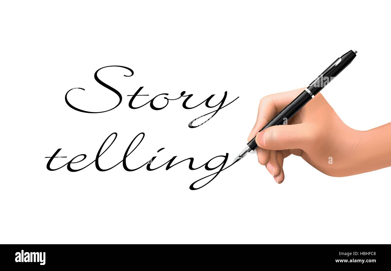 Story telling vector vectors Stock Vector Images - Alamy