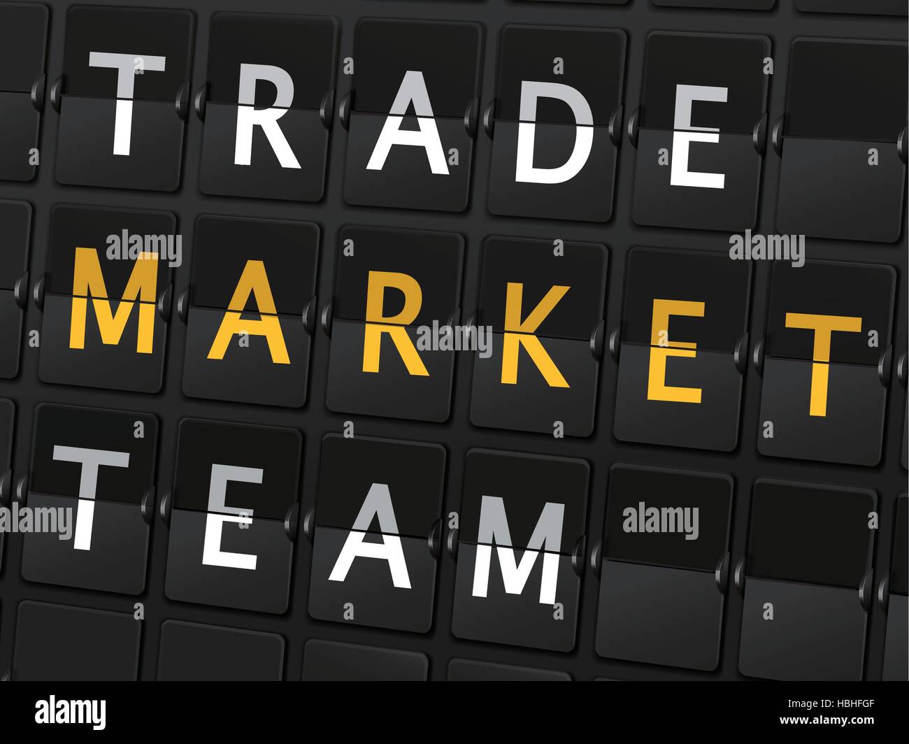 Team market Stock Vector Images - Alamy