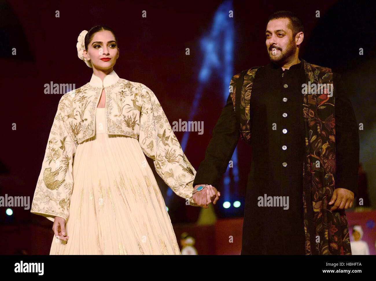 Salman Khan, Indian actor, Sonam Kapoor, Indian actress, ramp walking ...