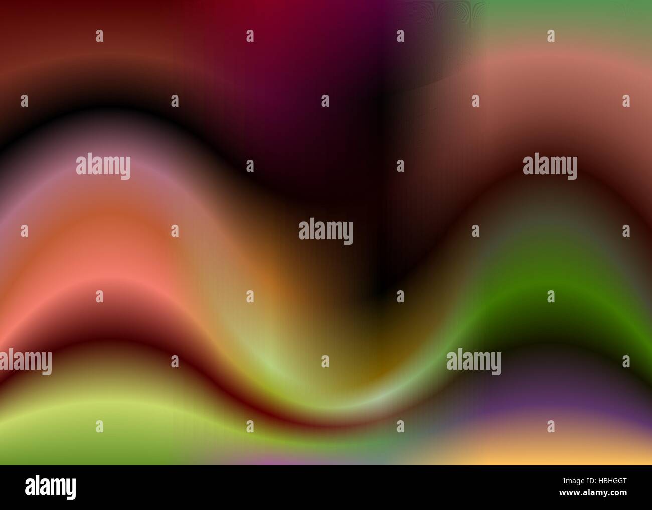 Abstract computer generated gradient wave design background Stock ...