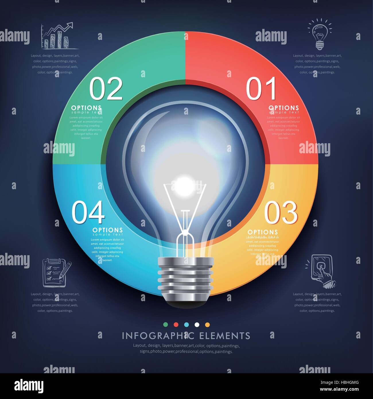 Creative infographic Stock Vector Images - Alamy