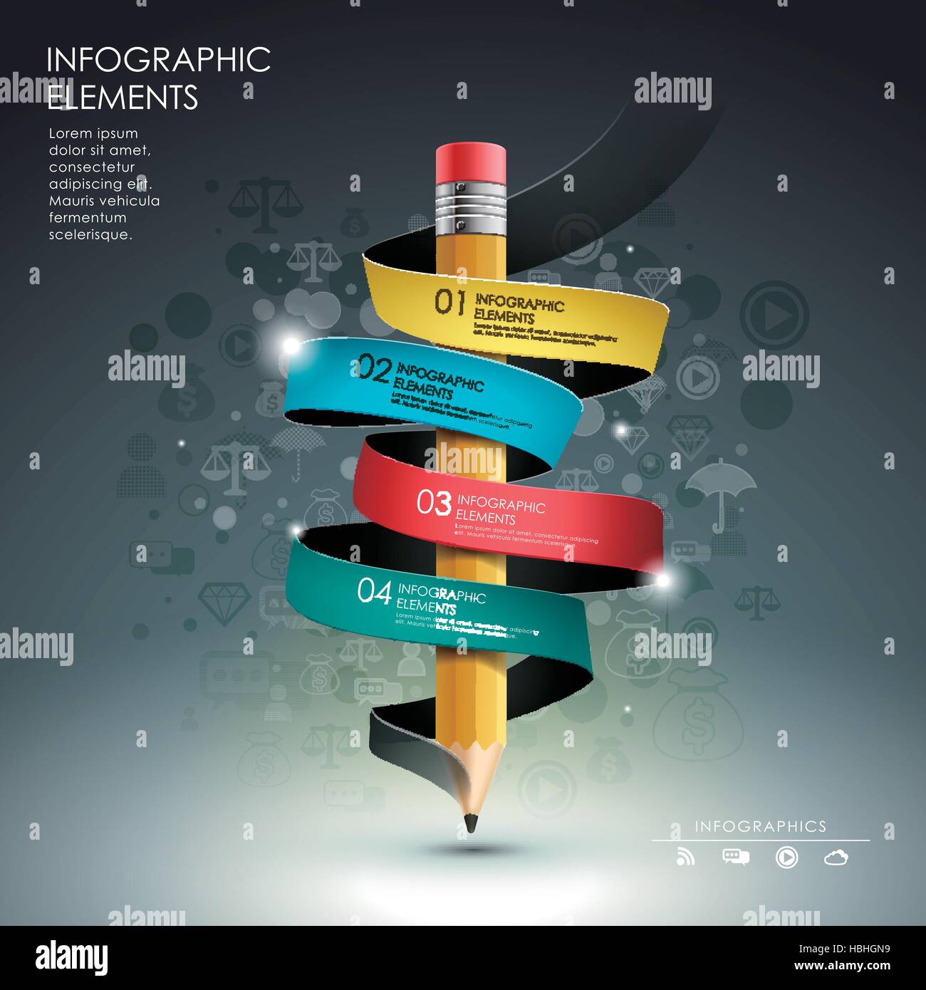 Creative flow Stock Vector Images - Alamy