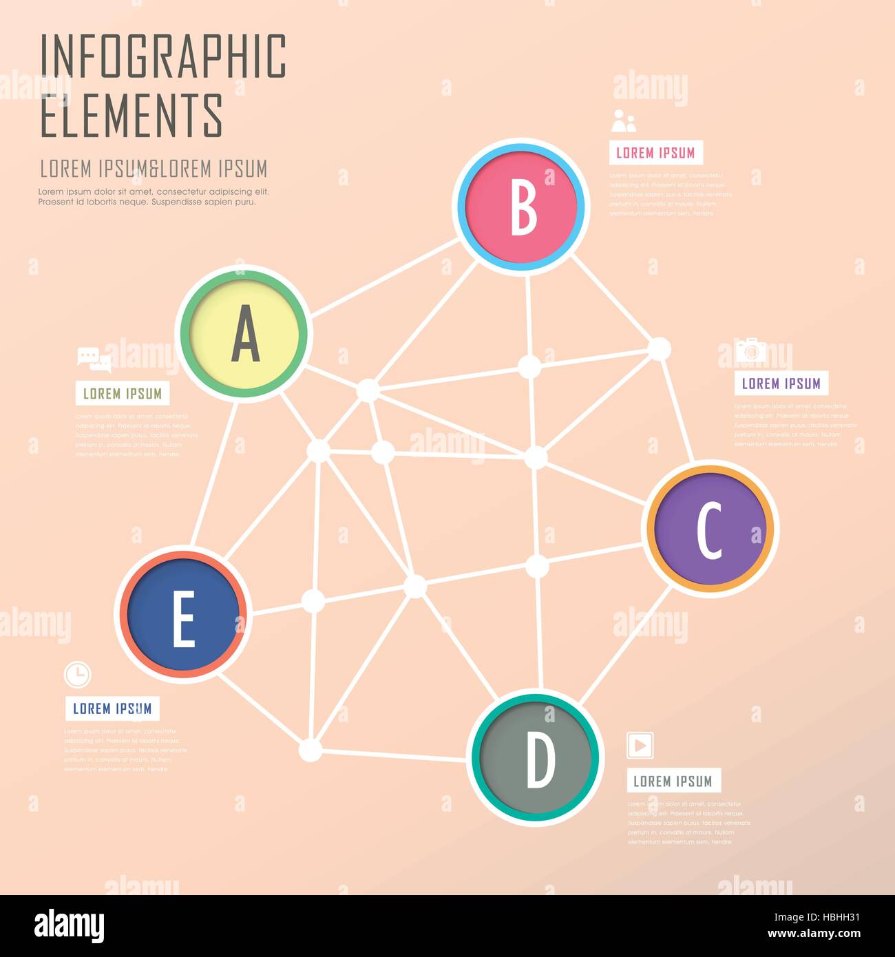 Network connection options Stock Vector Images - Alamy