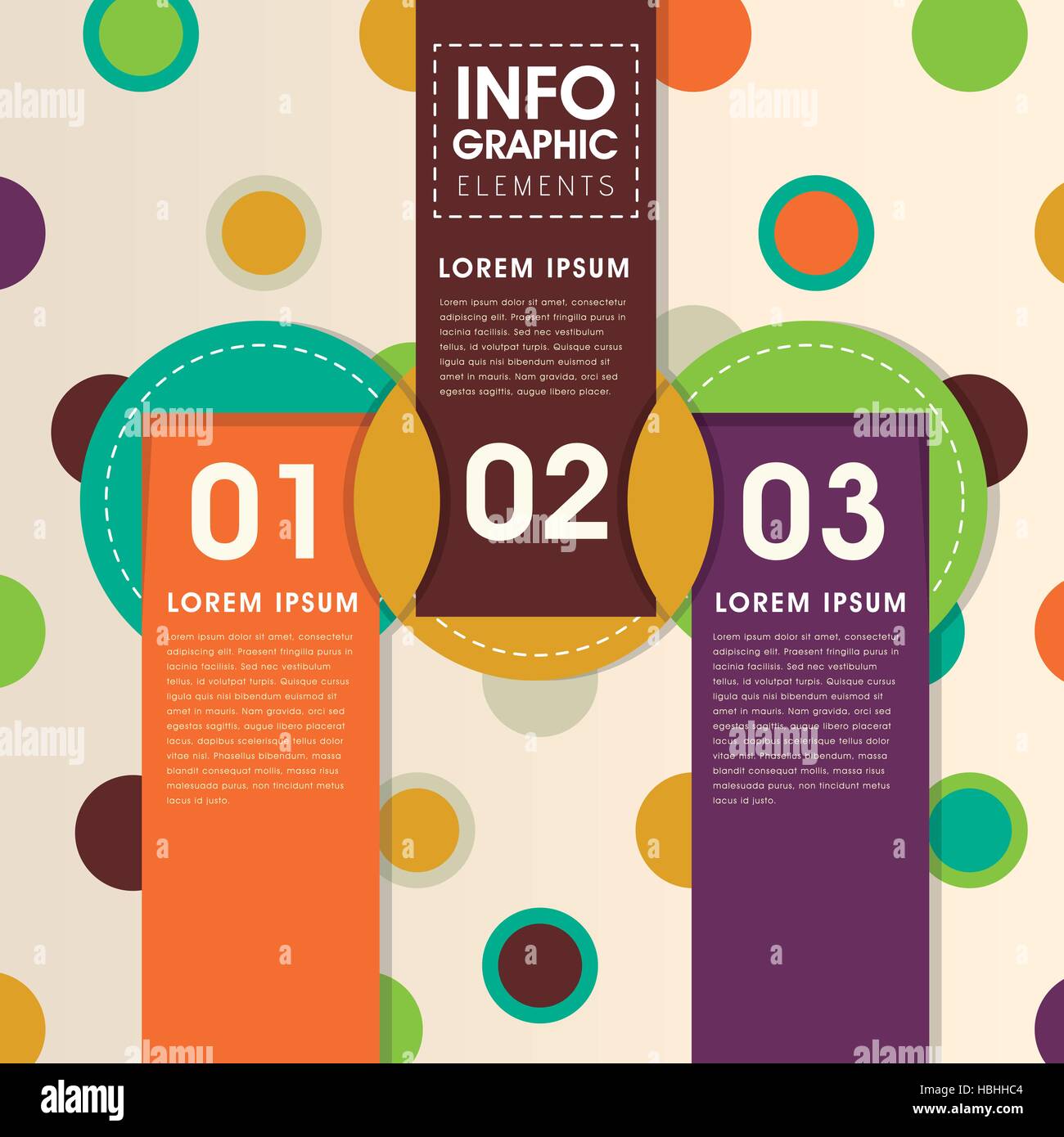 Circle infographics design hi-res stock photography and images - Alamy