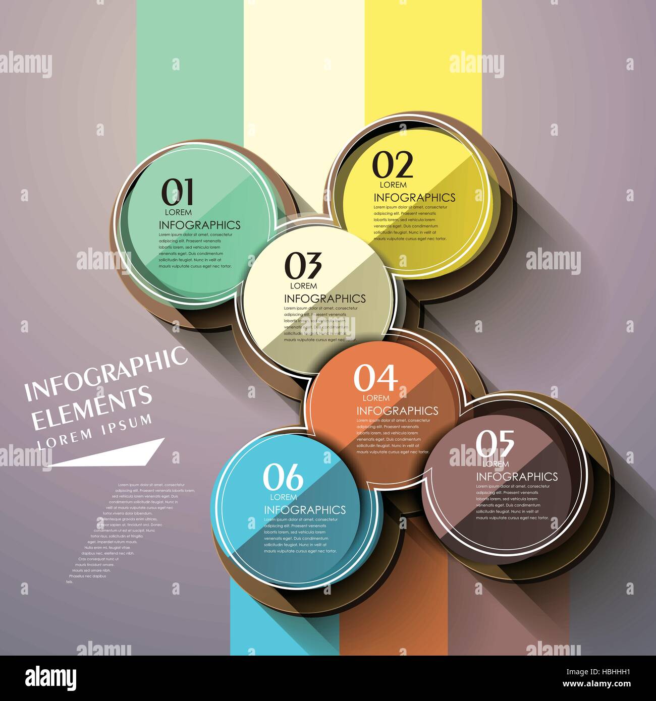 modern vector abstract glossy circle label infographic elements Stock Vector Image & Art - Alamy