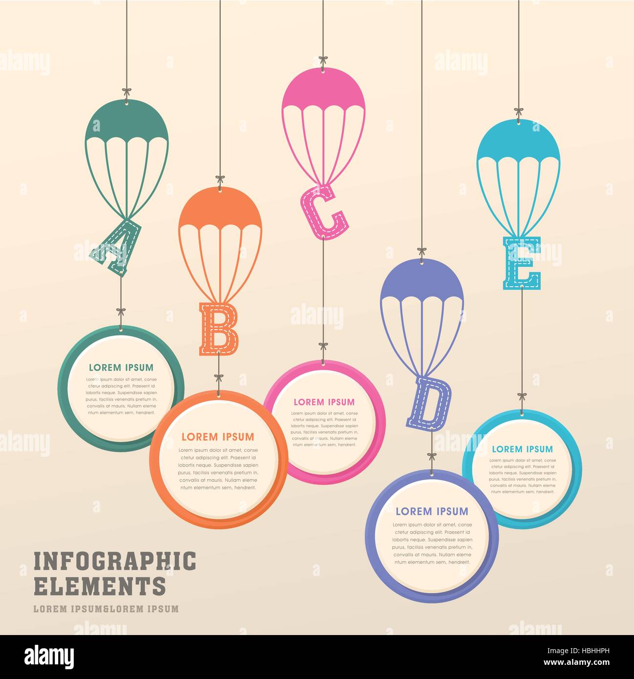 Parachute banner Stock Vector Images - Alamy