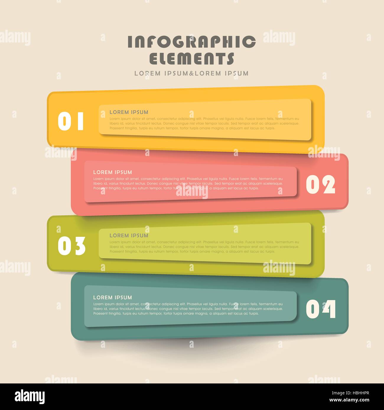 vector illustration abstract creative banner infographics design Stock ...