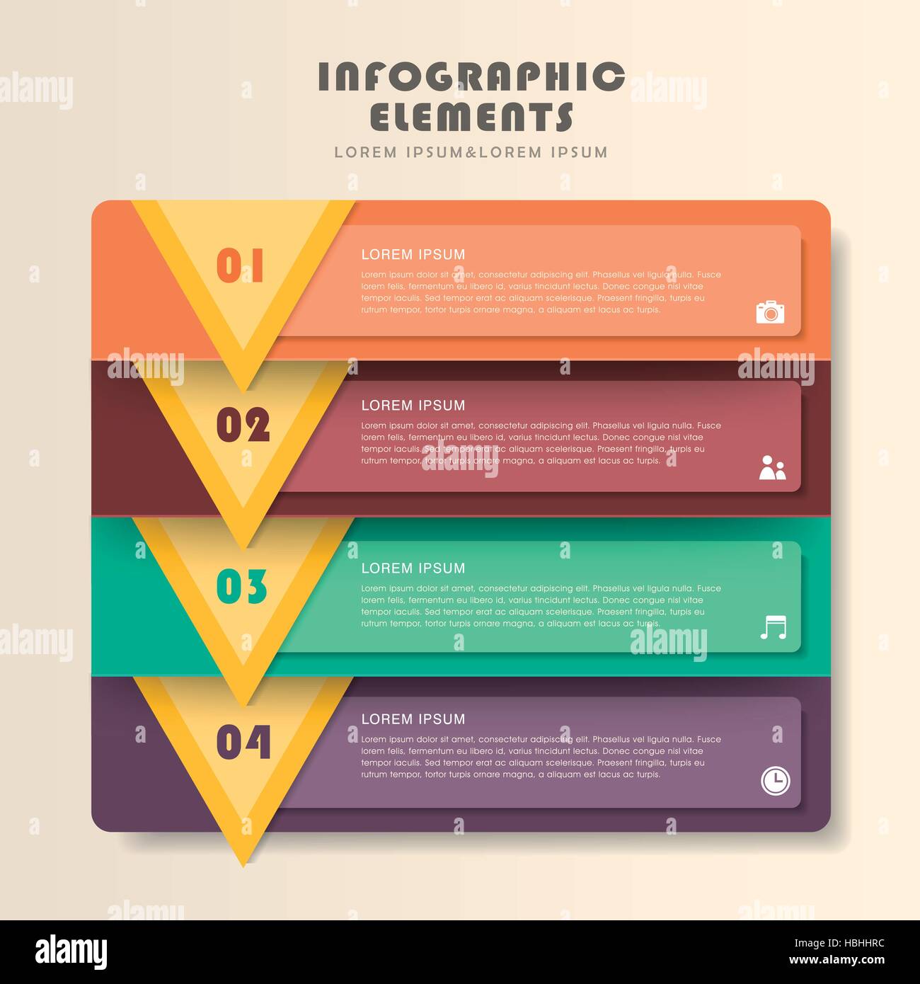 vector illustration abstract creative banner infographics design Stock ...