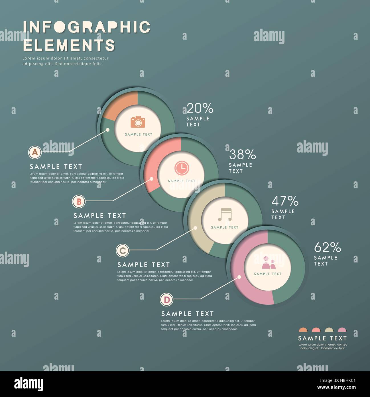 Ring chart vector vectors hi-res stock photography and images - Alamy