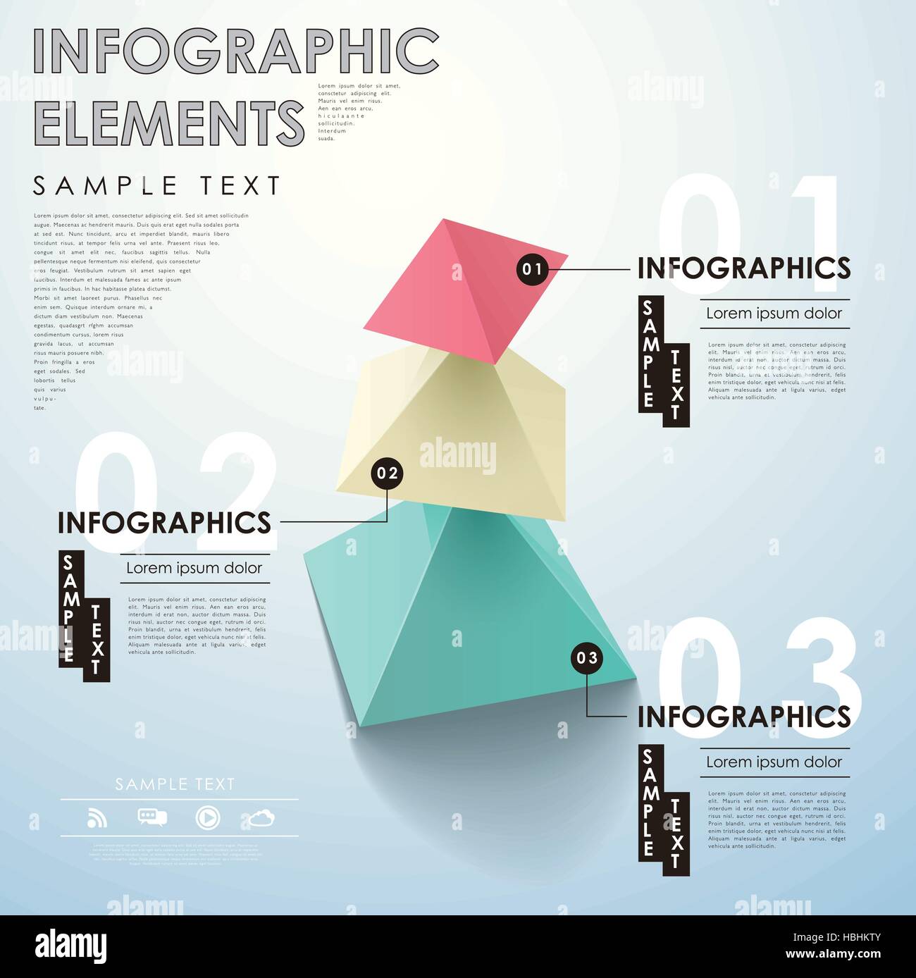 Pyramid infographic hi-res stock photography and images - Alamy