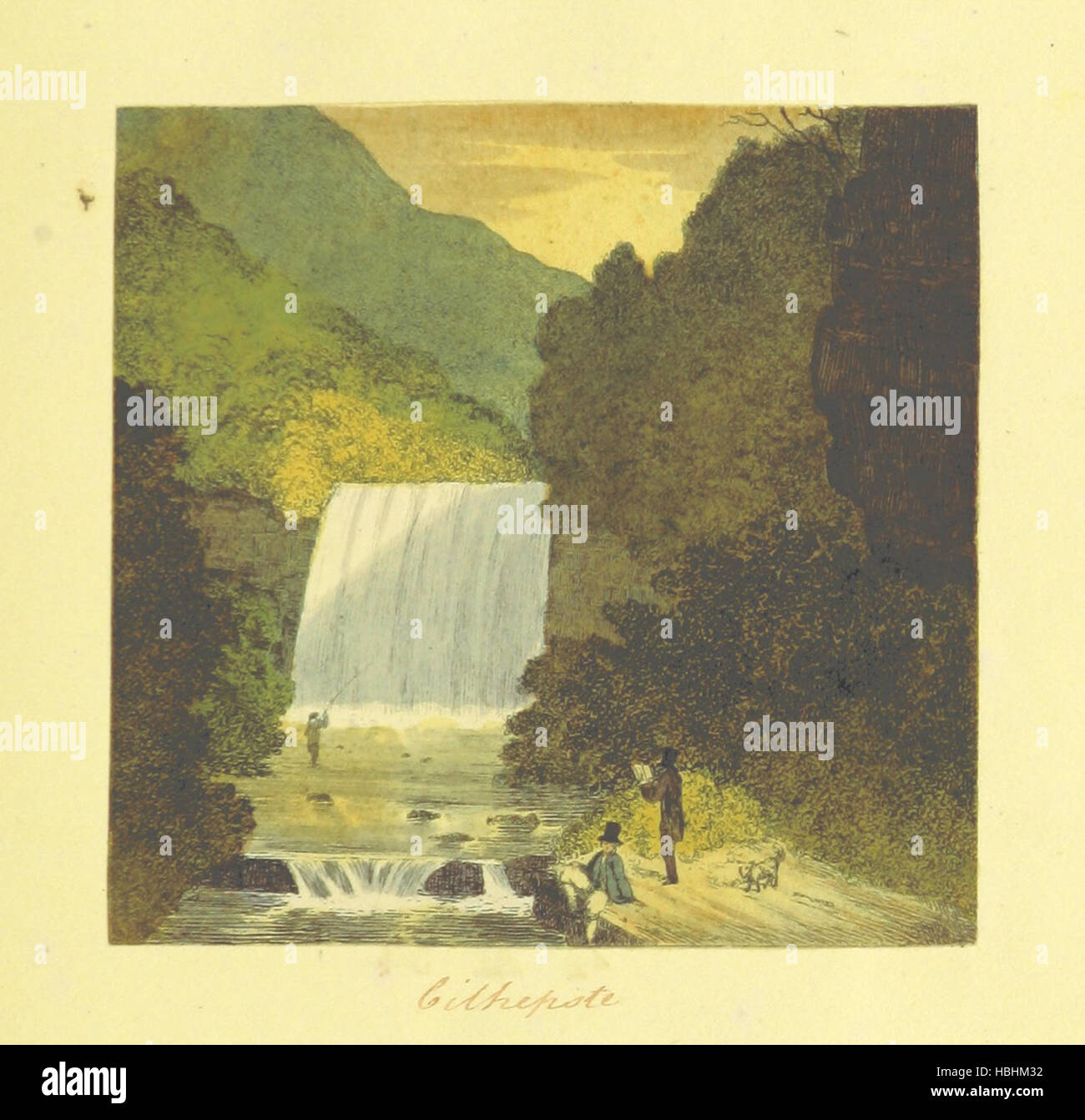 This image, captured from page 53 of 'Guide to the beauties of Glyn ...