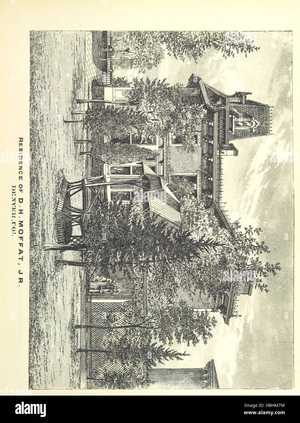 Denver map historical hi-res stock photography and images - Alamy