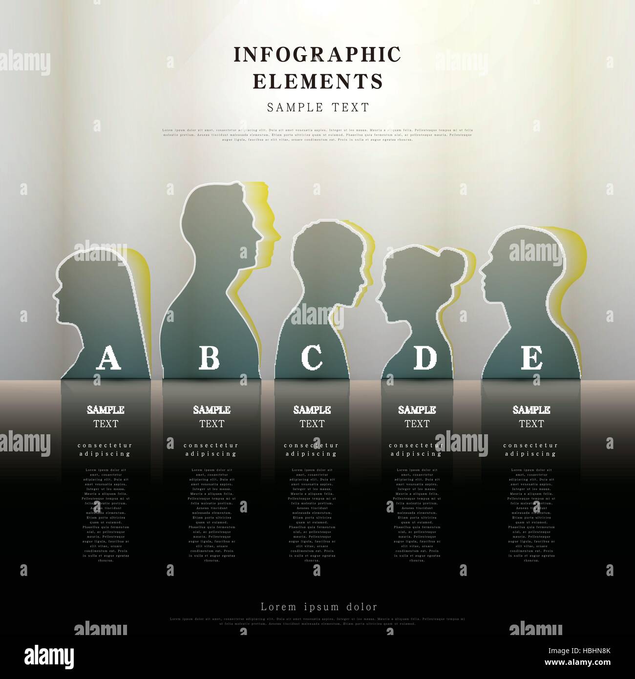 Abstract human shape Stock Vector Images - Alamy