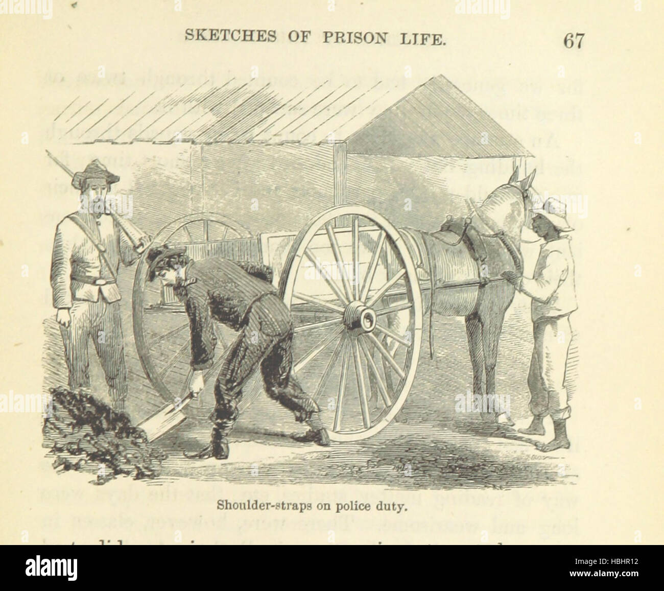 This image is from page 77 of 'Prison Life in the South', a first-hand ...