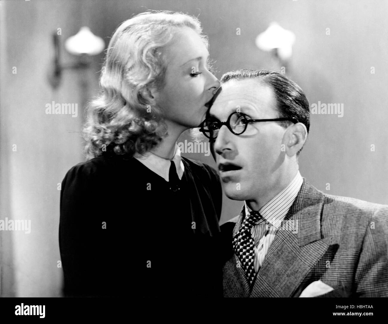 BACK-ROOM BOY, from left, Joyce Howard, Arthur Askey, 1942 Stock Photo ...