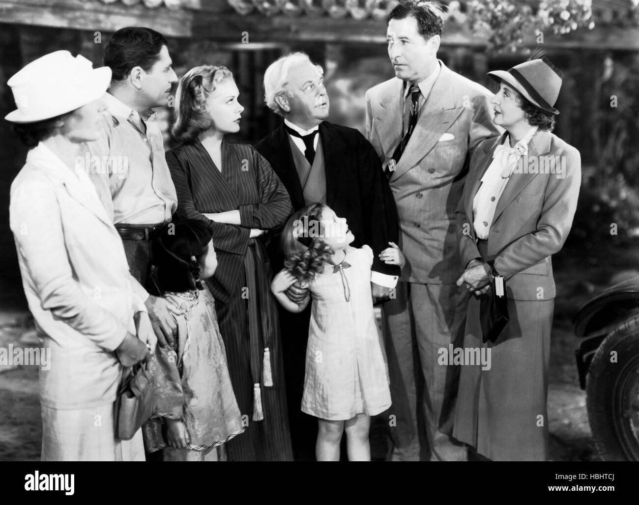 BARRICADE, from left: Eily Malyon, Warner Baxter, Alice Faye, Charles ...