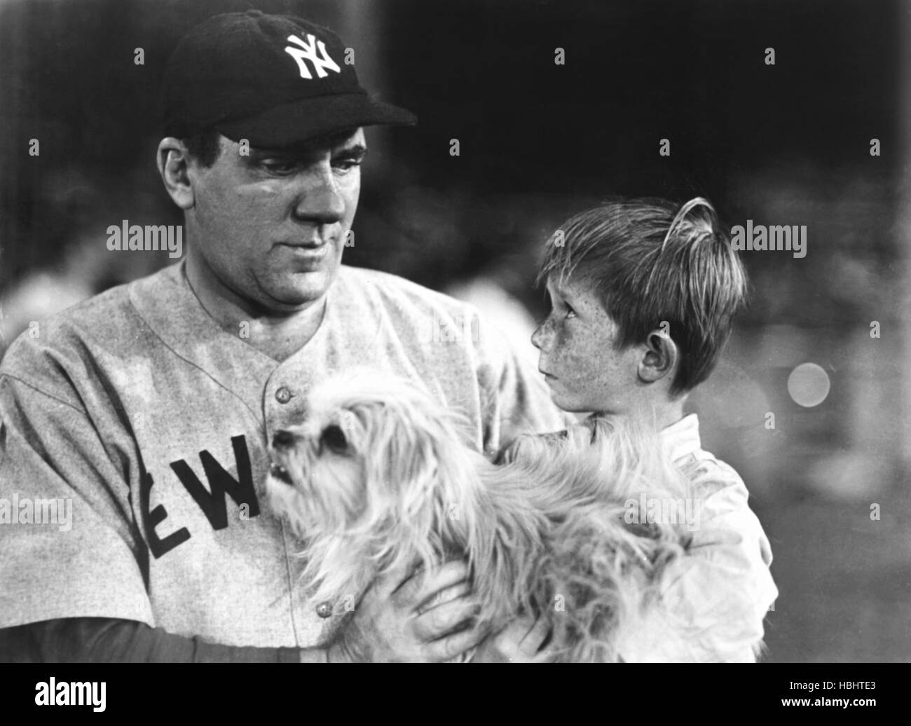 THE BABE RUTH STORY, from left: William Bendix as Babe Ruth, Tony ...