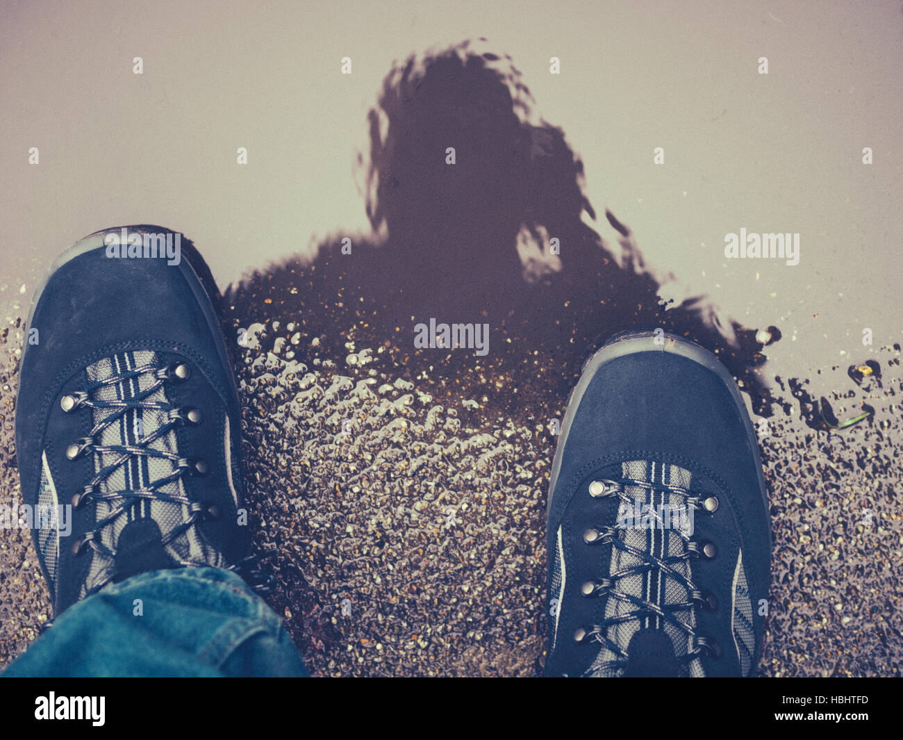 Selfie feet shot hi-res stock photography and images - Alamy