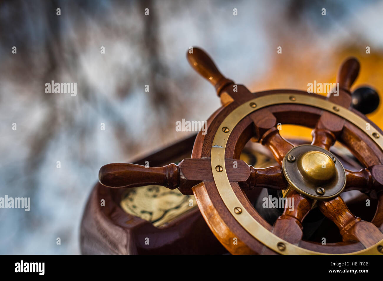 Cruise Ship Captain Wheel High Resolution Stock Photography and Images ...