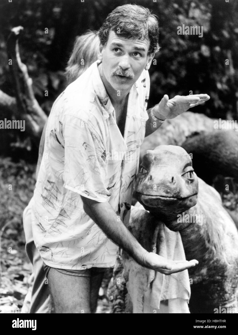 BABY: SECRET OF THE LOST LEGEND, director Bill L. Norton, on set, 1985 ...