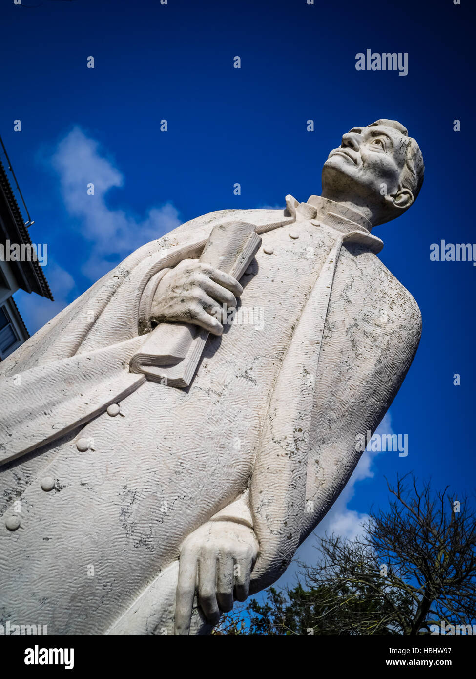 Tired man sculpture hi-res stock photography and images - Alamy