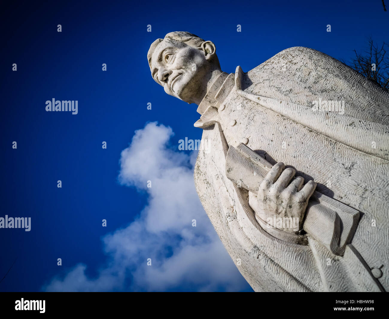 Tired man sculpture hi-res stock photography and images - Alamy