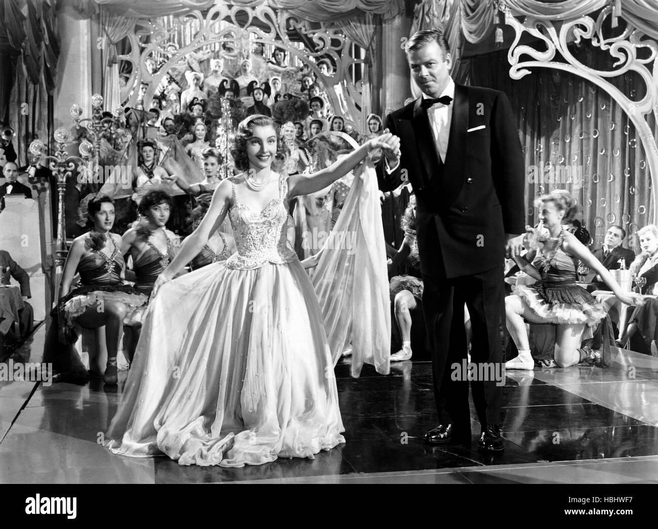 BAL TABARIN, from left, Muriel Lawrence, William Ching, 1952 Stock ...
