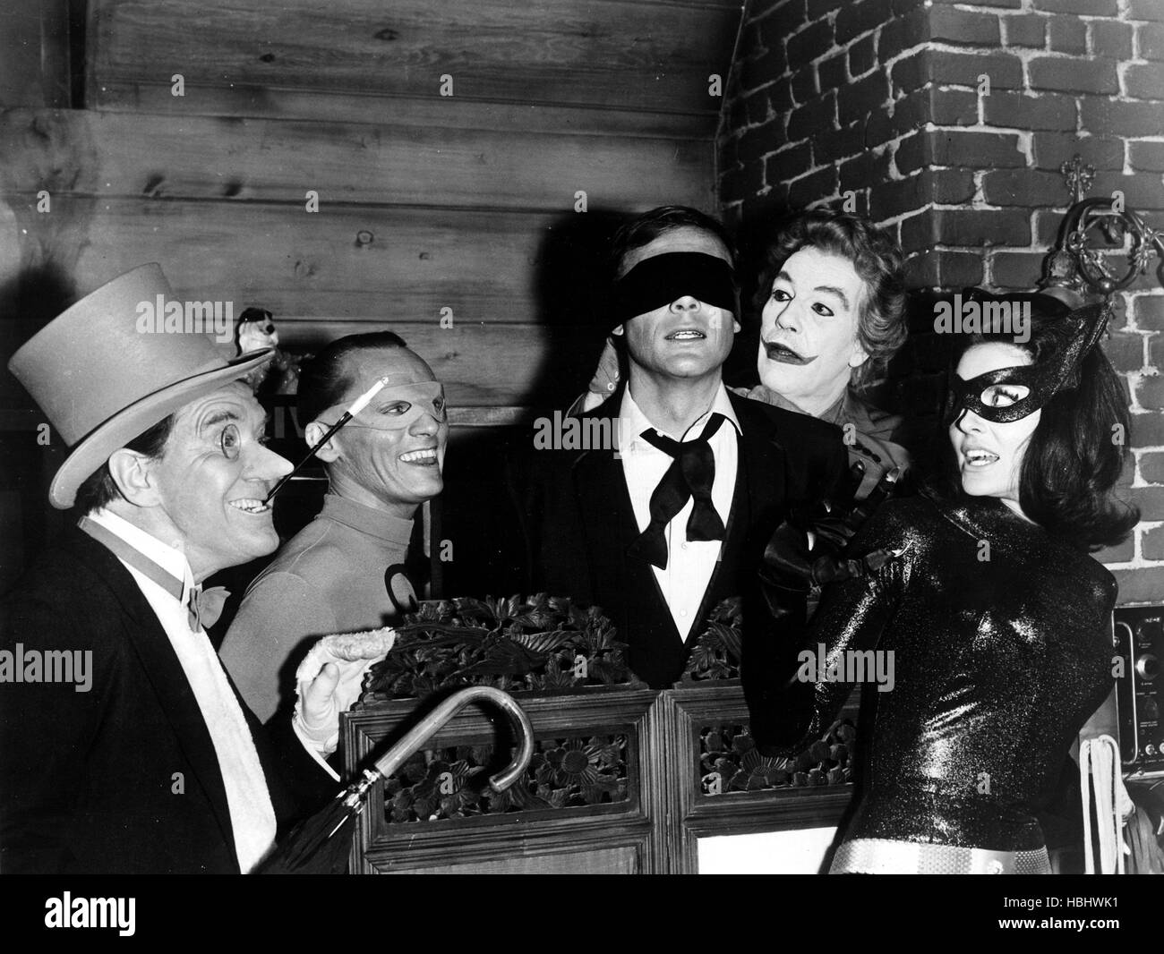 BATMAN, Burgess Meredith, Frank Gorshin, Adam West, Cesar Romero, Lee ...