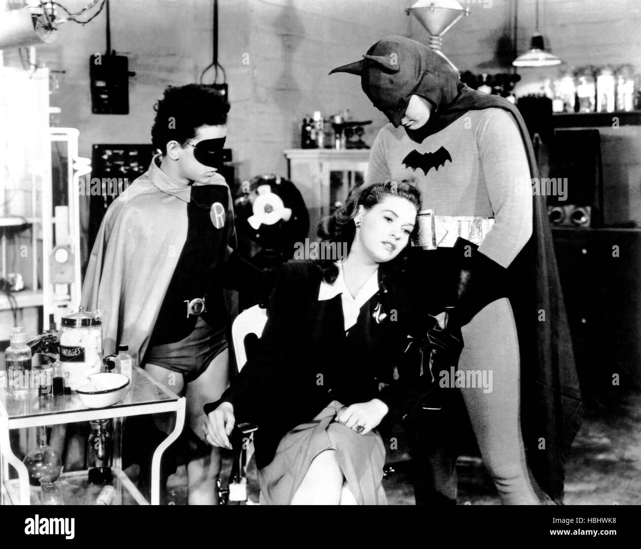 BATMAN, from left, Douglas Croft, Shirley Patterson, Lewis Wilson, 1943 ...