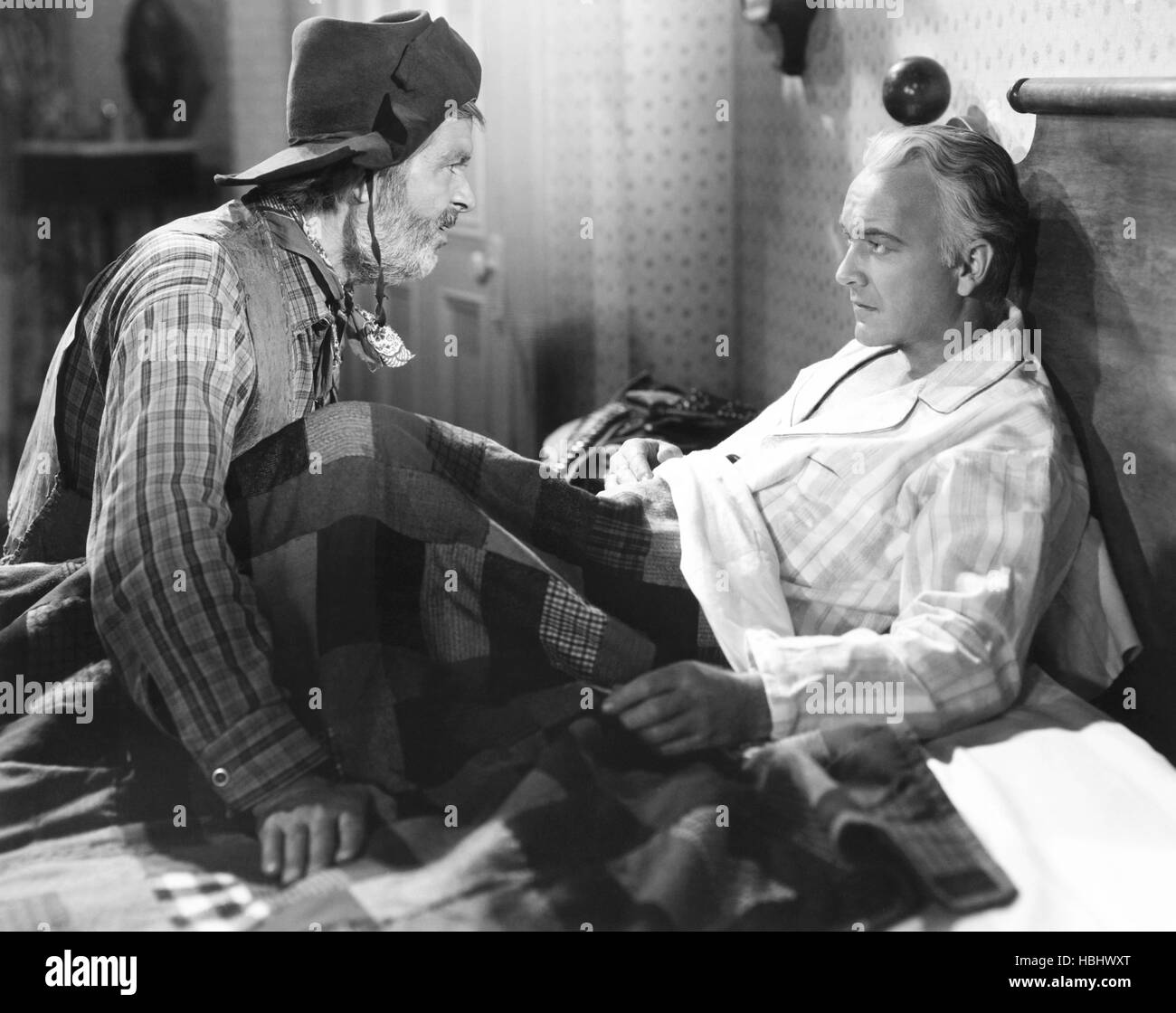 BAR 20 JUSTICE, from left: Gabby Hayes, William Boyd, 1938 Stock Photo ...