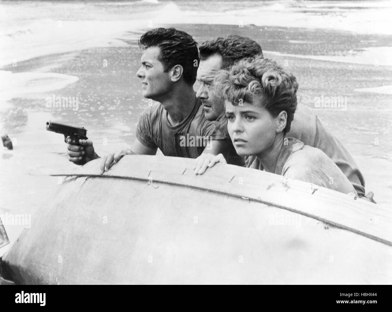 BEACHHEAD, Tony Curtis, Frank Lovejoy, Mary Murphy, 1954 Stock Photo ...