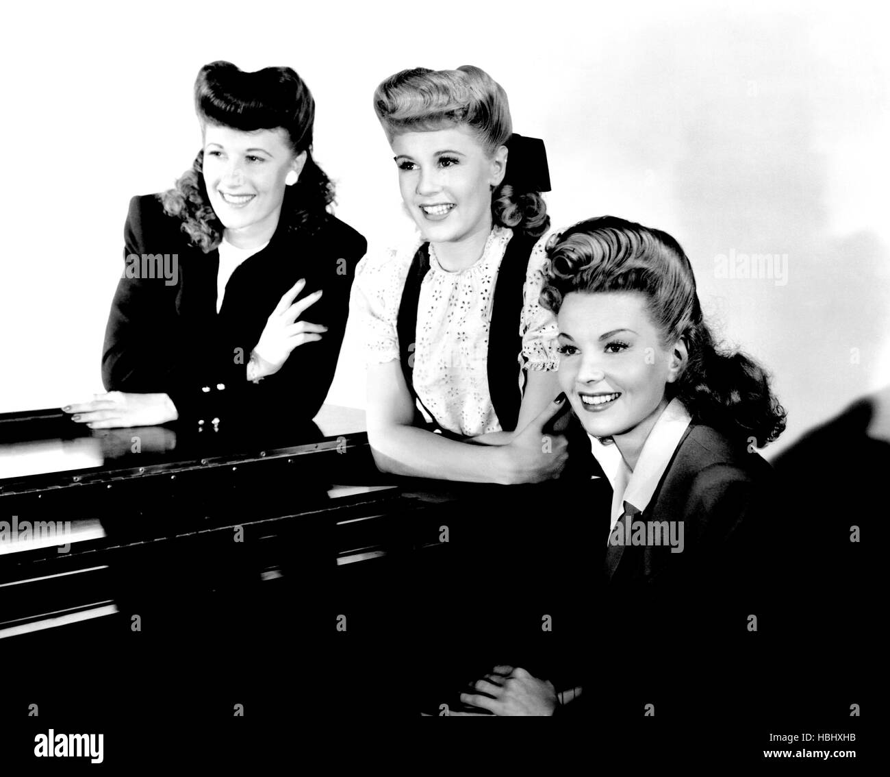 BEAUTIFUL BUT BROKE, from left, Joan Davis, Judy Clark, Jane Frazee ...