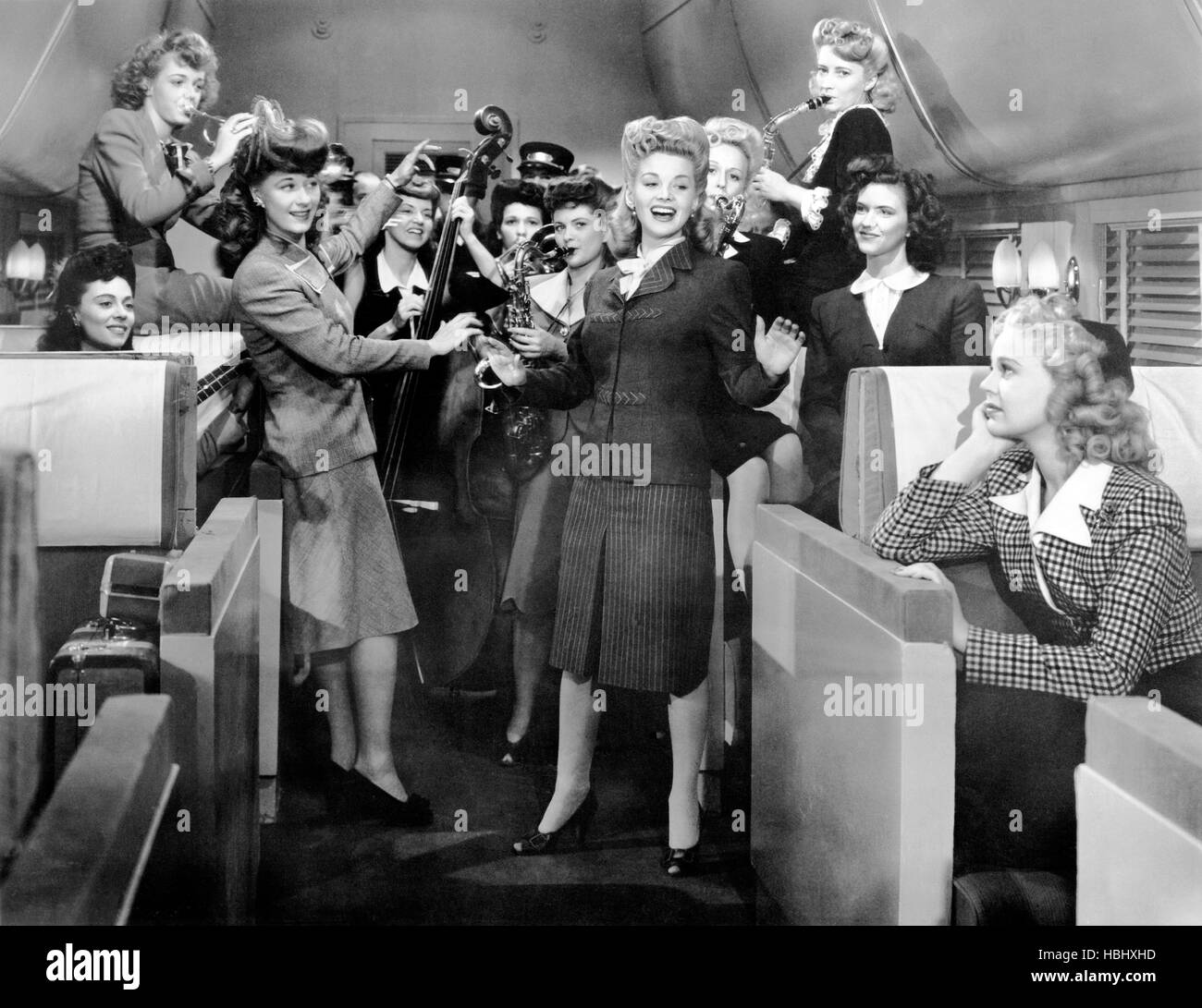 BEAUTIFUL BUT BROKE, from left, front, Joan Davis, Jane Frazee, Judy ...